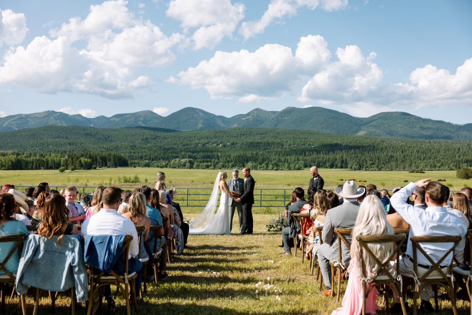 Whitefish Montana Ranch Wedding - Haley J Photo