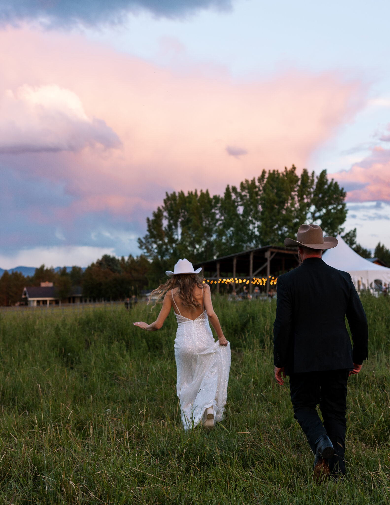 Whitefish Montana Ranch Wedding - Haley J Photo